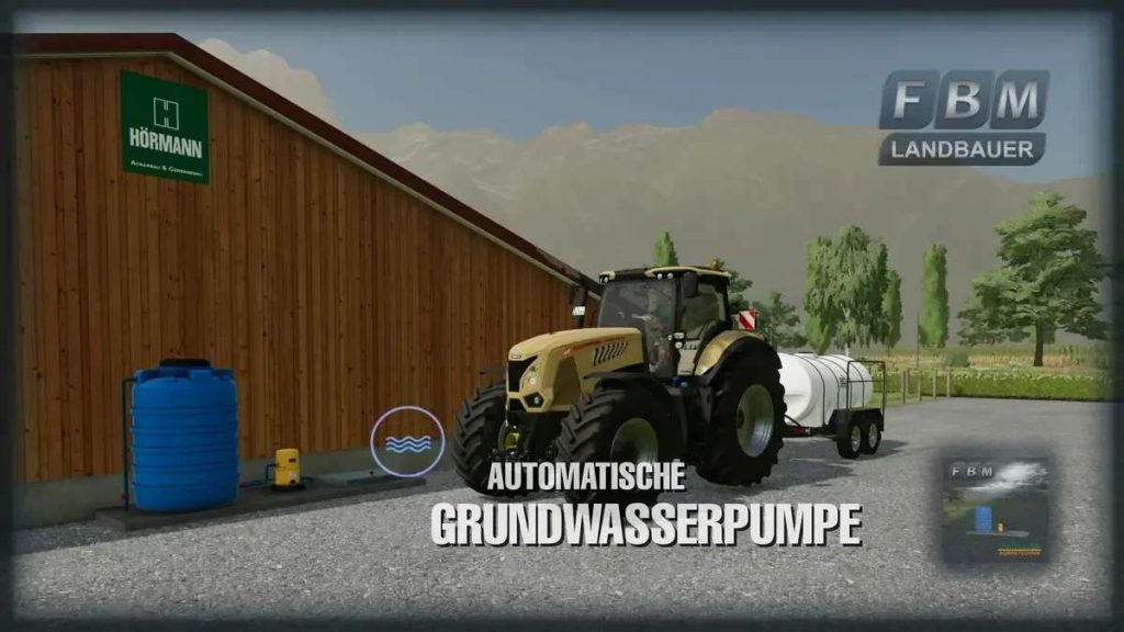 Automatic Water Pump v1.0.0.0 - FS25 / FS22 Mod
