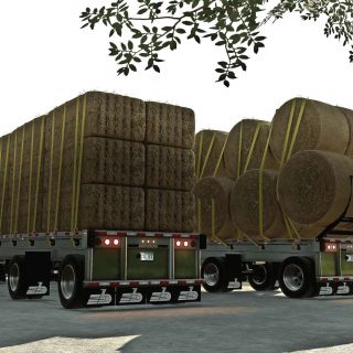 Benson Flatbed Autoload v1.0.0.0 - FS25 / FS22 Mod