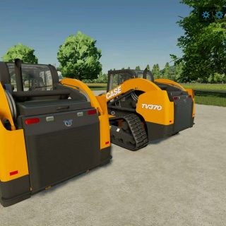CASE SV280 & TV370 Skidsteer Pack v1.0.0.0 - FS25 / FS22 Mod