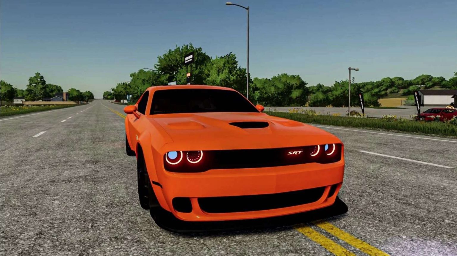 Dodge Challenger Hellcat v1.1.0.0 - FS25 / FS22 Mod