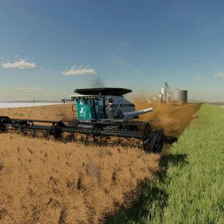 GLEANER R SERIES R75/R65 V1.3.0.0 - FS25 / FS22 Mod