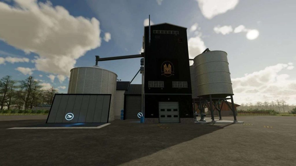 Grain mill v1.1.0.0 - FS25 / FS22 Mod