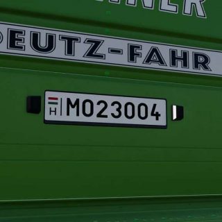 Hungarian License Plates (Prefab) v1.0.0.0 - FS25 / FS22 Mod