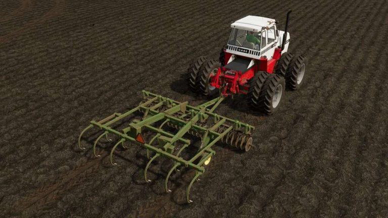 John Deere 712 Mulch Tiller v1.0.0.0 - FS25 / FS22 Mod