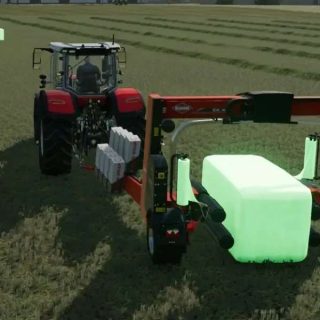 Kuhn SW4014 Hesston Wrapper v1.0.0.0 - FS25 / FS22 Mod
