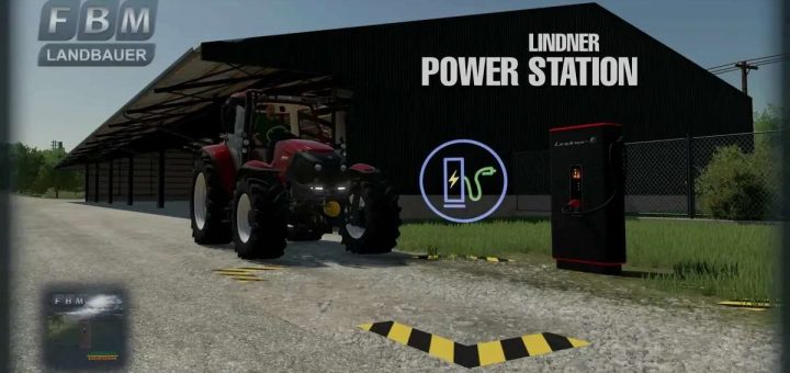 Lindner Power Station Mods | FS22 Mods | Farming Simulator 22 Mods