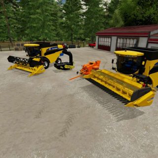 New Holland CS640 v1.0.0.0 - FS25 / FS22 Mod