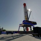 Placeable Drilling Rig v1.0.0.0 - FS25 / FS22 Mod