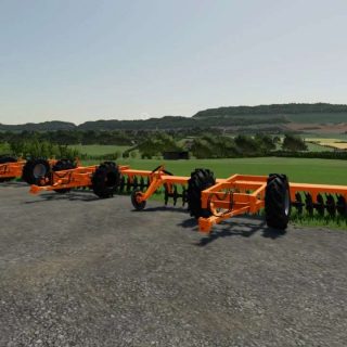 Simba ARC Disc Ploughs v1.1.0.0 - FS25 / FS22 Mod