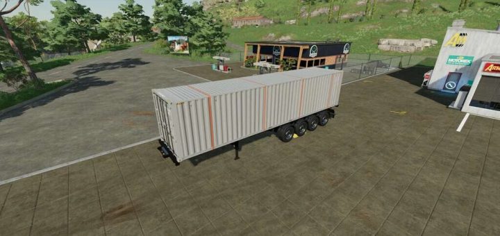 Container Trailer Mods | FS22 Mods | Farming Simulator 22 Mods