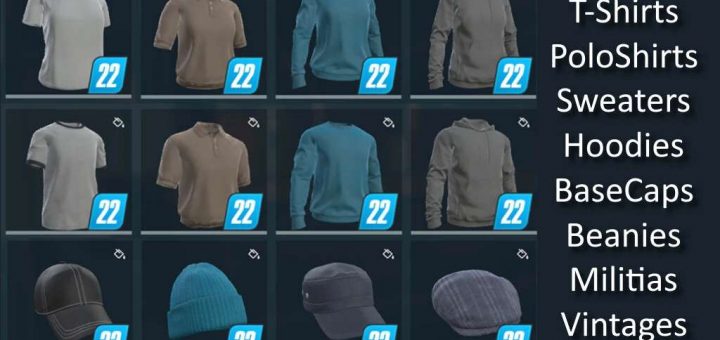 Wardrobe Plus Mods | FS22 Mods | Farming Simulator 22 Mods