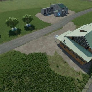 Apple Tree With Factory v1.0.0.0 - FS25 / FS22 Mod