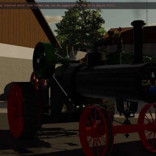 Case IH 1919 steam tractor BETA v1.0.0.0 - FS25 / FS22 Mod