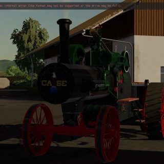 Case IH 1919 steam tractor BETA v1.0.0.0 - FS25 / FS22 Mod