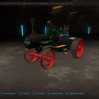 Case IH 1919 steam tractor BETA v1.0.0.0 - FS25 / FS22 Mod