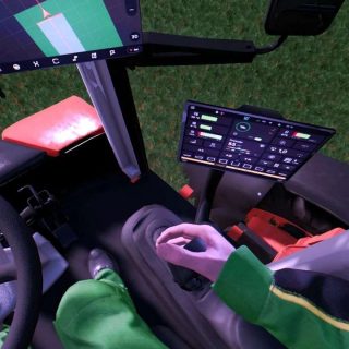 Character in the cabin v1.0.0.1 - FS25 / FS22 Mod