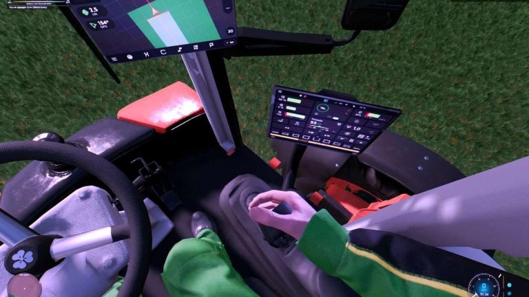 Character in the cabin v1.0.0.1 - FS25 / FS22 Mod