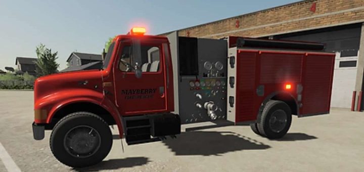 Fire Truck Mods | FS22 Mods | Farming Simulator 22 Mods