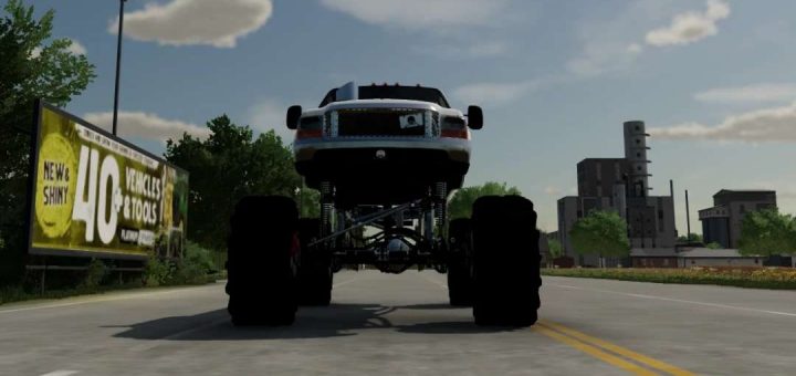 Ford Monster Truck Mods | FS22 Mods | Farming Simulator 22 Mods