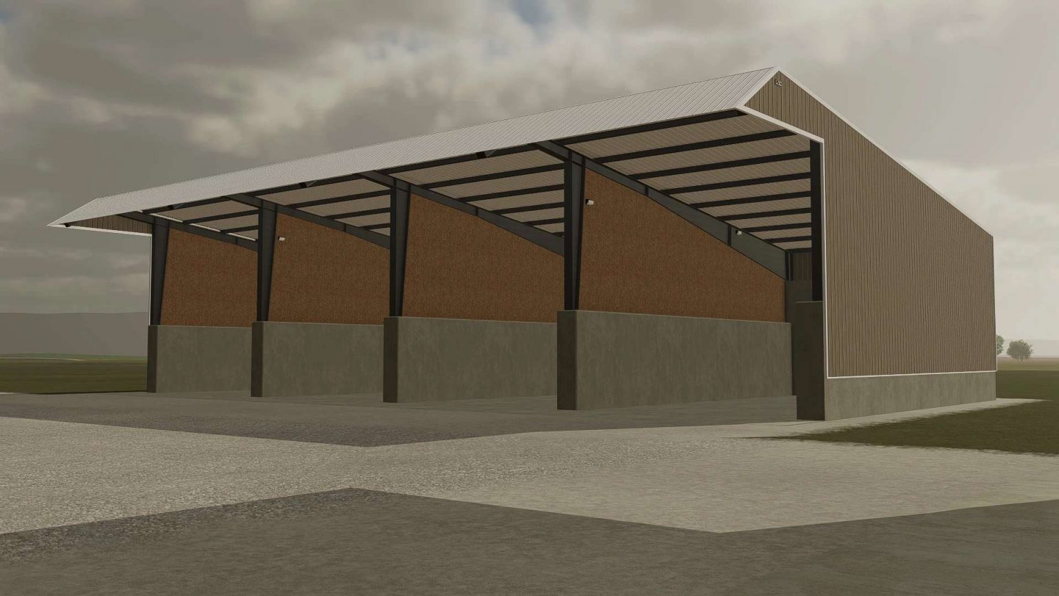 LAC BTO Commodity Sheds Pack v1.0.0.0 - FS25 / FS22 Mod