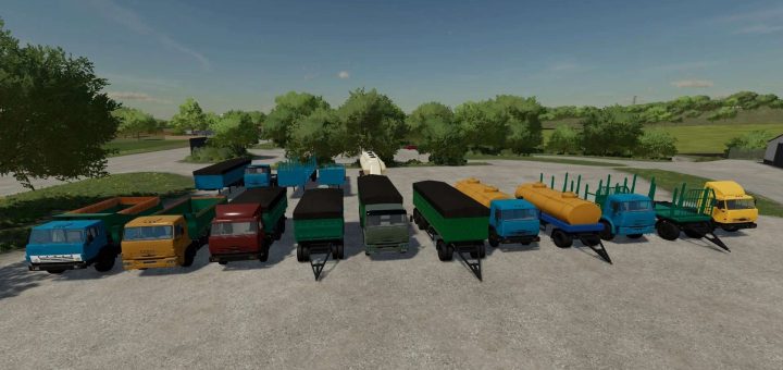 Farming Simulator 22 Trucks mods | FS22 Trucks mod