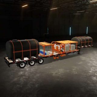 Phiber Dash SprayerTrailer v2.0.0.0 - FS25 / FS22 Mod