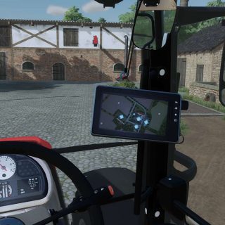 RealGPS Hof Bergmann Custom PDA Map v1.1.0.0a - FS25 / FS22 Mod