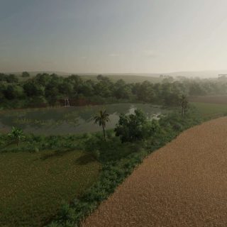 Three Lakes Farm Rowcrop Map v1.2.0.0 - FS25 / FS22 Mod
