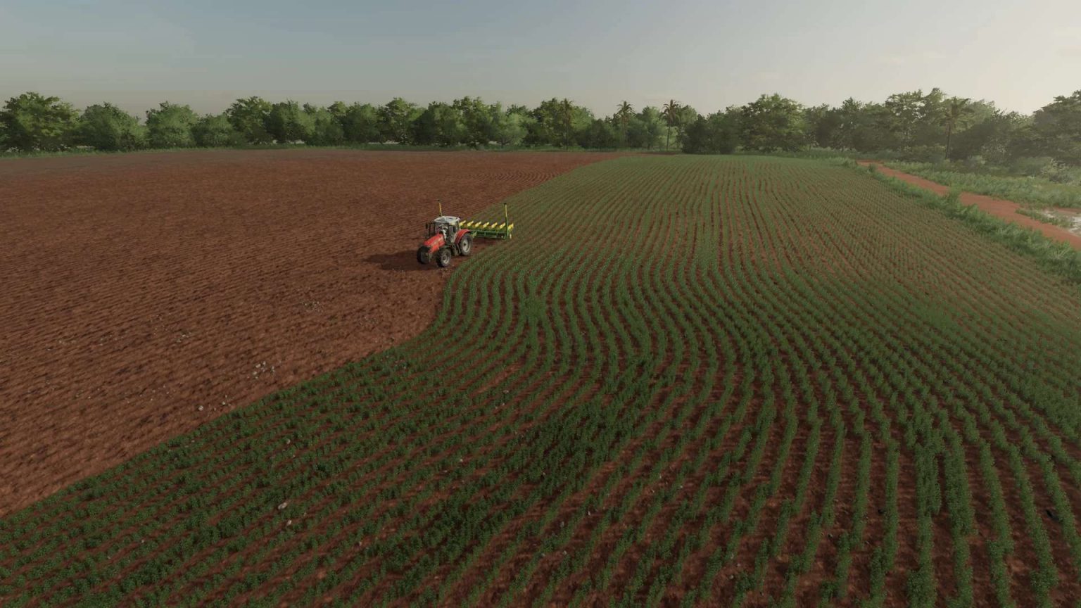 Three Lakes Farm Rowcrop Map v1.2.0.0 - FS25 / FS22 Mod