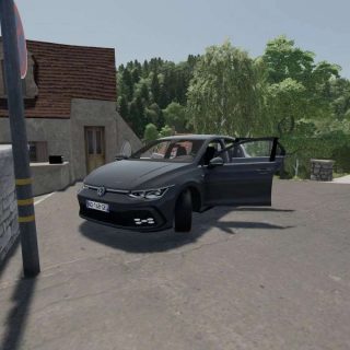 Volkswagen Golf 8 GTD v1.0.0.0 - FS25 / FS22 Mod