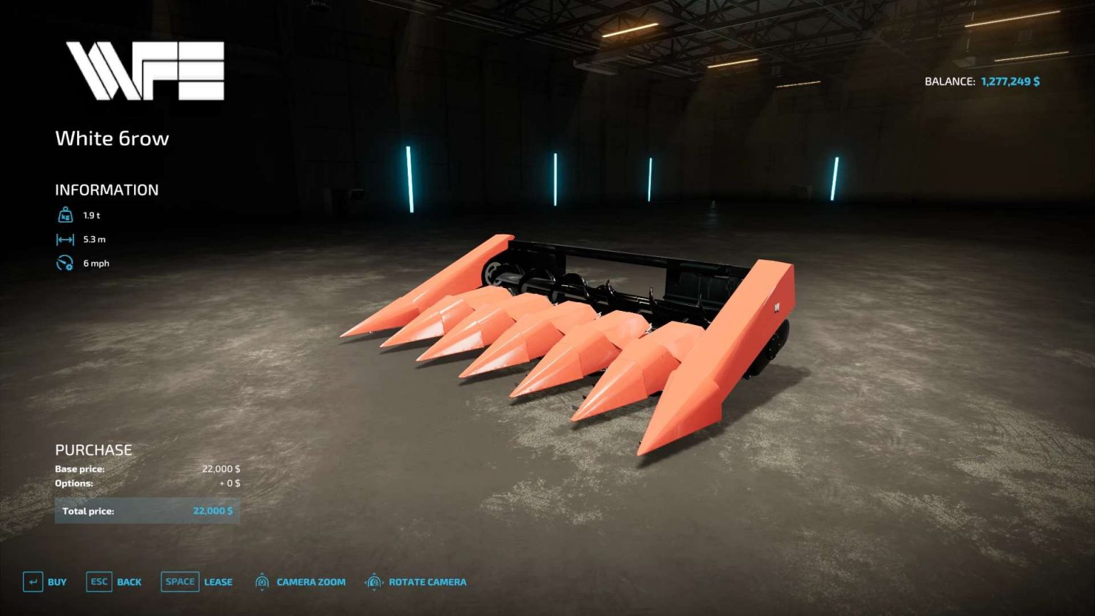 White Corn Headers v1.0.0.0 - FS25 / FS22 Mod