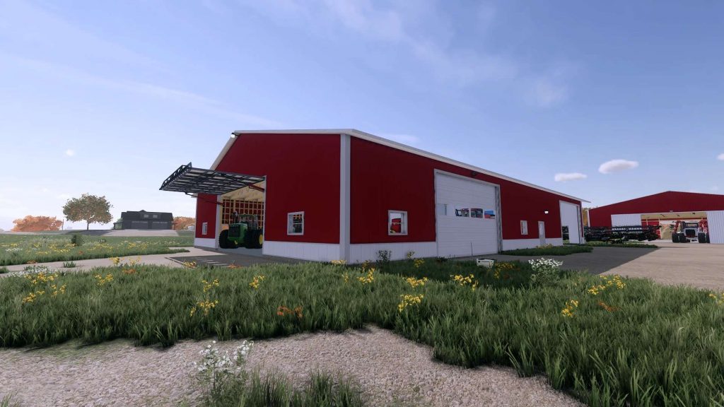 56x96 Machine shop pack v1.0.0.0 - FS25 / FS22 Mod