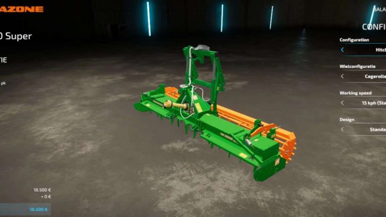 Amazone Power Harrows v1.0.0.0 - FS25 / FS22 Mod