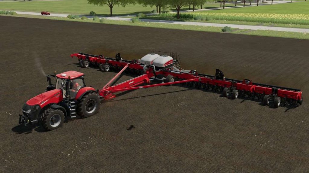 CASE IH FAST RISER RAPIDE 6161 Seeder V1.0.0.0 - FS25 / FS22 Mod