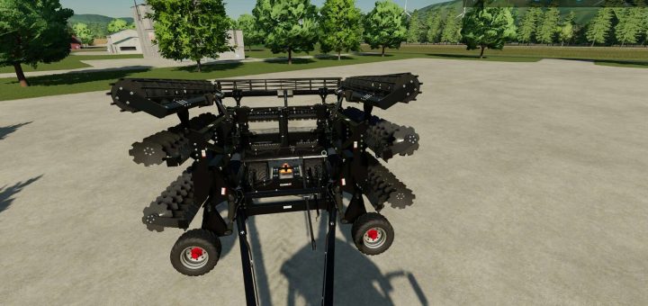 New Holland CR11 / Case AF11 v1.0.0.0 - FS25 / FS22 Mod