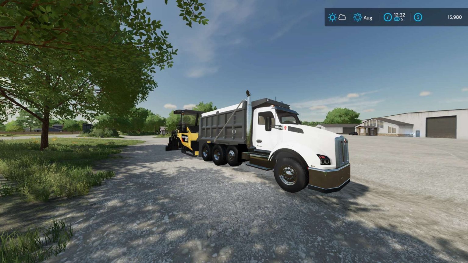 CAT AP1055F Paver fix V1.0.0.2 - FS25 / FS22 Mod