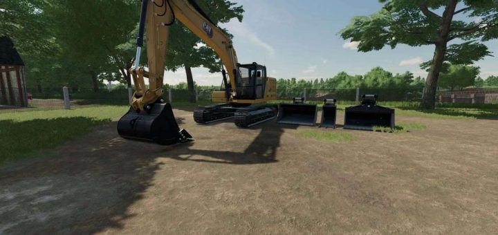 Farming Simulator 22 Forklifts, Excavators mods | FS22 Excavators