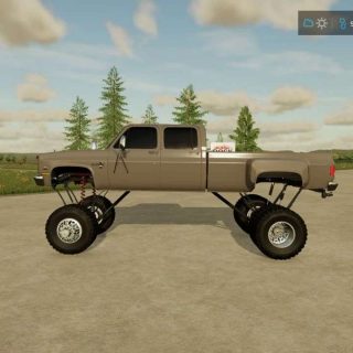 Chevy K30 Dually DDC Edit v1.0.0.0 - FS25 / FS22 Mod