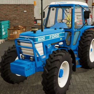 Ford 8210 6cyl Pack v1.1.0.0 - FS25 / FS22 Mod