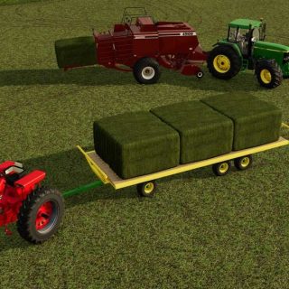 John Deere 1275 Bale Wagons v1.0.0.0 - FS25 / FS22 Mod