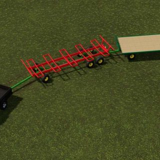 John Deere 1275 Bale Wagons v1.0.0.0 - FS25 / FS22 Mod