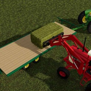 John Deere 1275 Bale Wagons v1.0.0.0 - FS25 / FS22 Mod