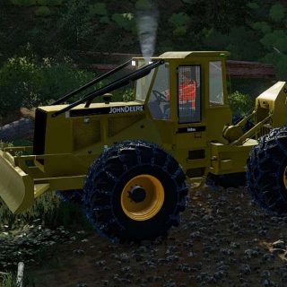 John Deere 540gIII Cable Skidder (Yellow 90's Style) v1.0.0.0 - FS25 ...