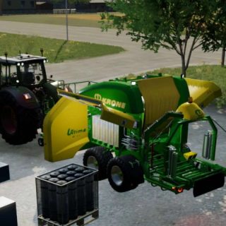 Krone Ultima CF155XC v1.0.0.0 - FS25 / FS22 Mod