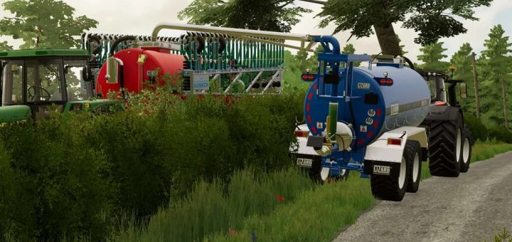 Vacuum Tankers Mods | FS22 Mods | Farming Simulator 22 Mods