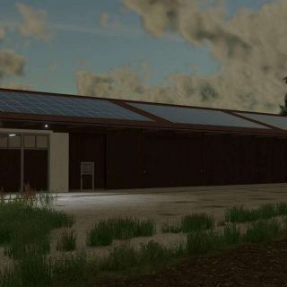 Machine Hall With Workshop v1.0.0.0 - FS25 / FS22 Mod