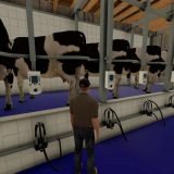 Old School Freestall v1.0.0.0 - FS25 / FS22 Mod