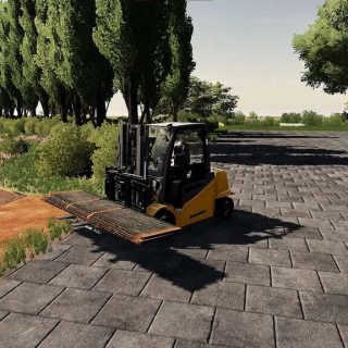 Placeable Ramp v1.0.0.1 - FS25 / FS22 Mod