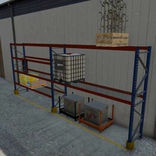 Placeable Warehouse Objects v1.0.0.0 - FS25 / FS22 Mod