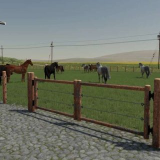 Ranch Gates And Fences Packs v1.0.0.0 - FS25 / FS22 Mod